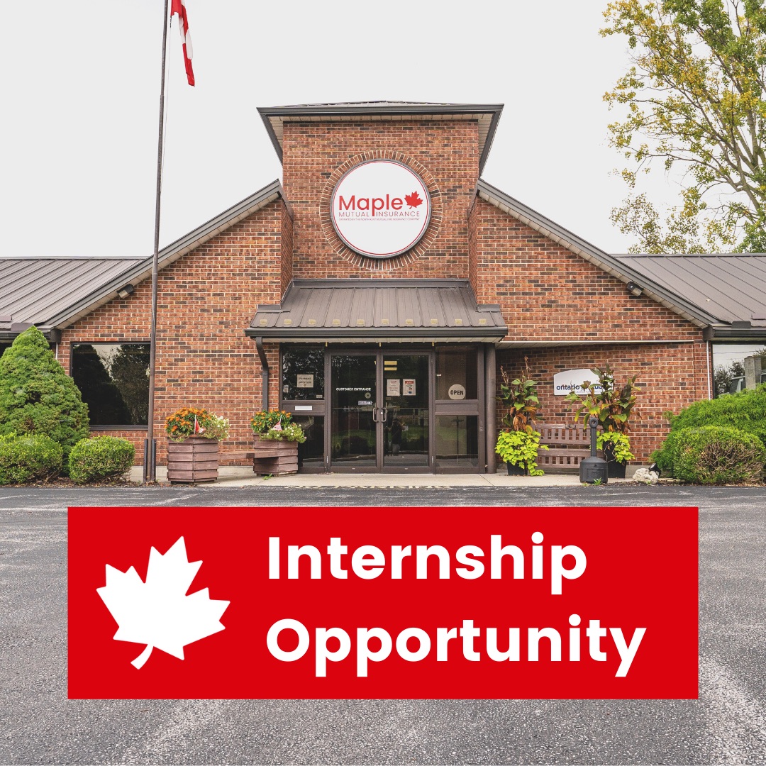 Employment Opportunity: Insurance Intern | Maple Mutual Insurance