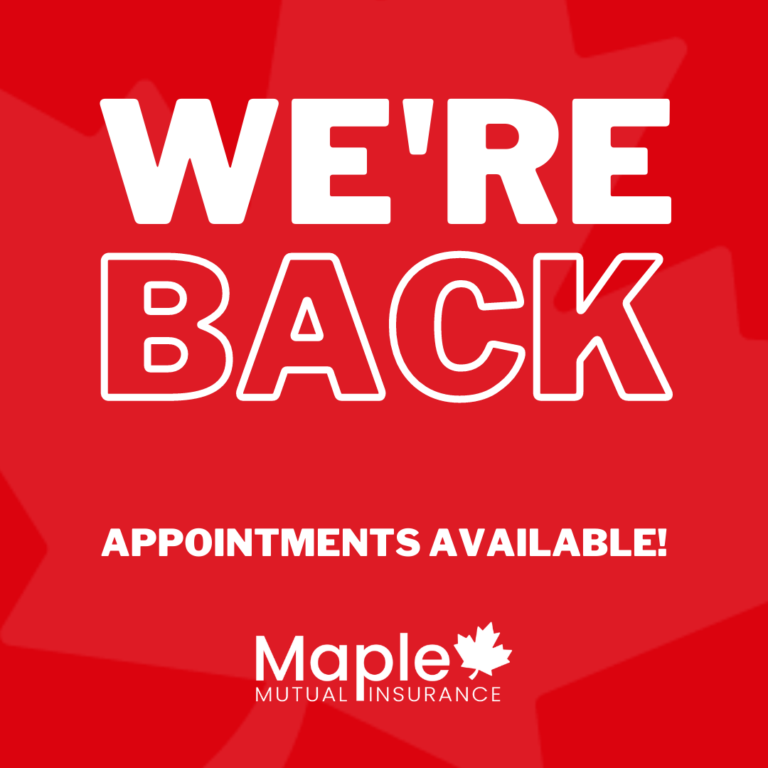 Office Reopening | Maple Mutual Insurance