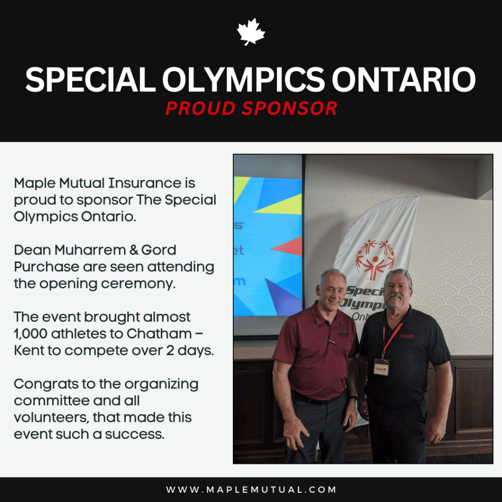 The Special Olympics Ontario | Maple Mutual Insurance