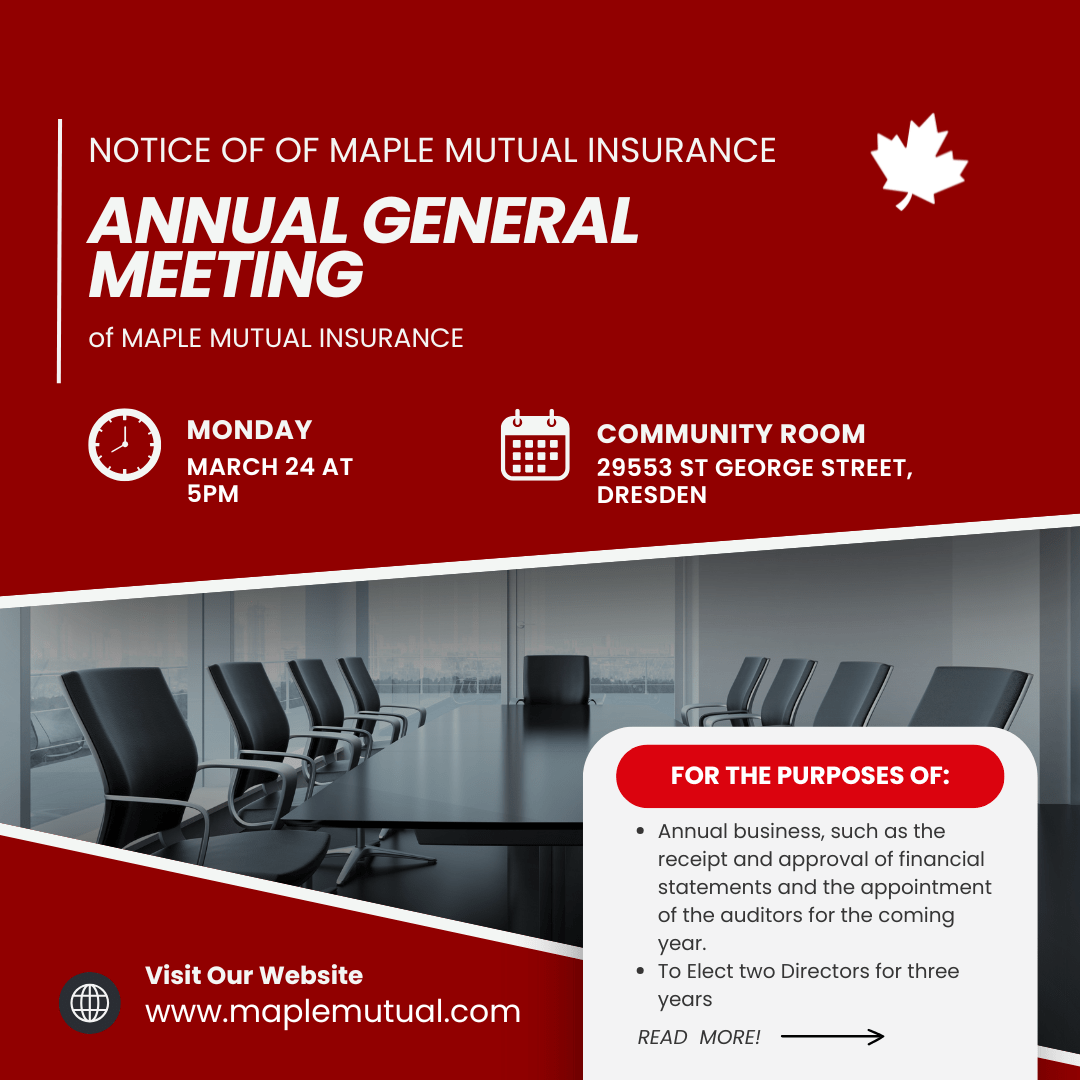 Annual General Meeting 2025 | Maple Mutual Insurance
